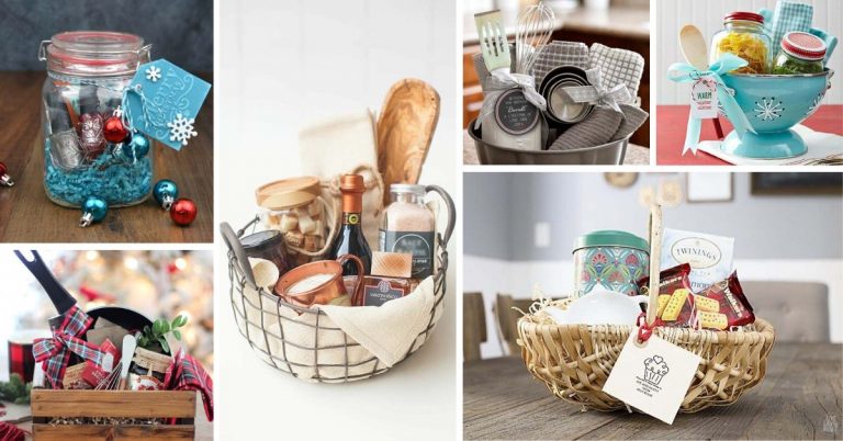 100 Super Cute DIY Christmas Gift Baskets That Anyone Would Love