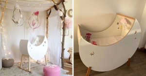 12 Best DIY Moon Shaped Baby Crib Ideas