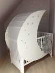 12 Best DIY Moon Shaped Baby Crib Ideas