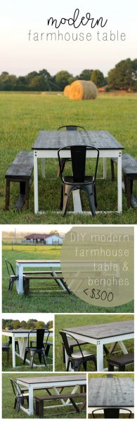 20 Rustic DIY Farmhouse Table Ideas For a Timeless Look