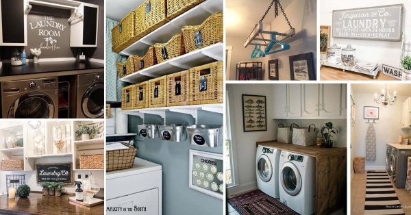 50 Best Vintage Laundry Room Design and Decor Ideas