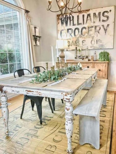 55 Stunning Farmhouse Furniture and Decor Ideas For Ultimate Rustic Feel