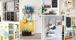 30 Creative Command Center Ideas For Instant Declutter | Decor Home Ideas