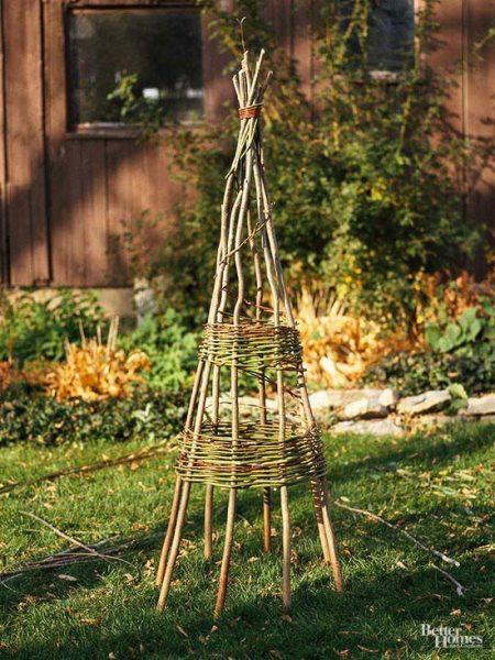 20 Amazing DIY Plant Supports and Cages To Make Your Summer Garden Thrive