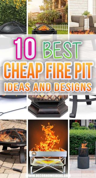 10 Best Cheap Fire Pit Ideas for 2025 | Decor Home Ideas