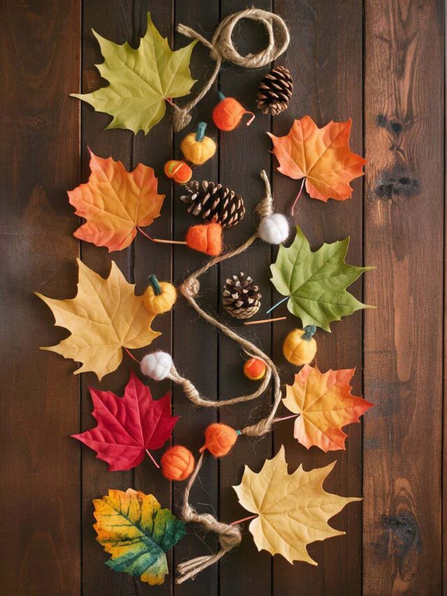 32 Easy DIY Fall Leaf Crafts To Try This Season