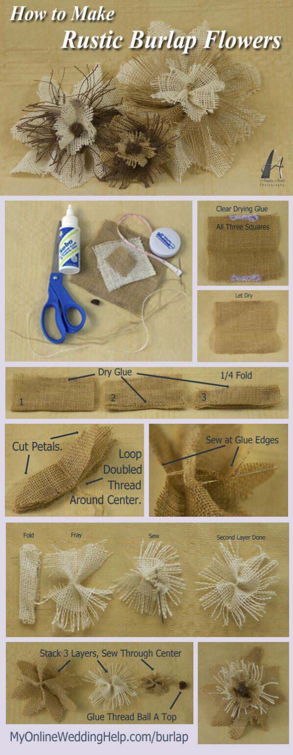 28 Rustic DIY Burlap Decoration Ideas To Add Some Country Vibes to your ...