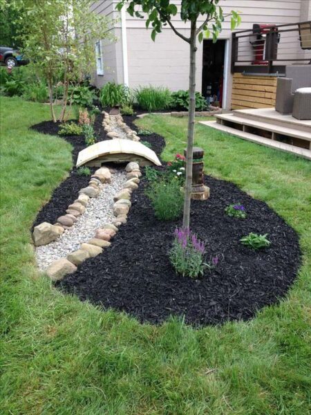 21 Best Front Yard Drainage Ditch Landscaping Ideas To Redirect Rain Water