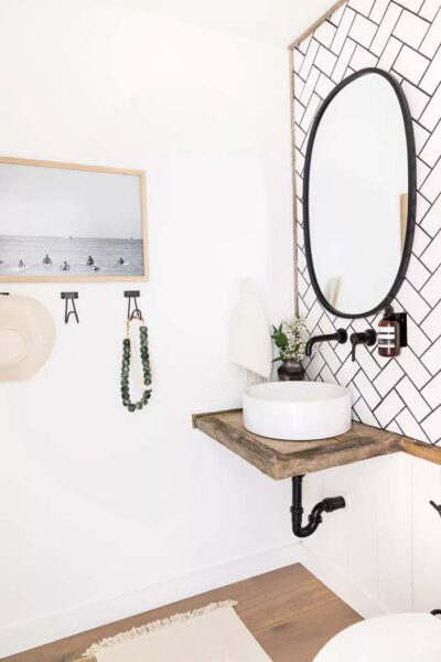 36 Beautiful Powder Room Ideas That Will Add More Style and Charm