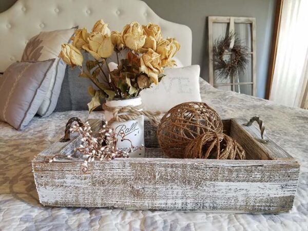 36 Amazing Farmhouse Style Tray Decor Ideas For Your Home