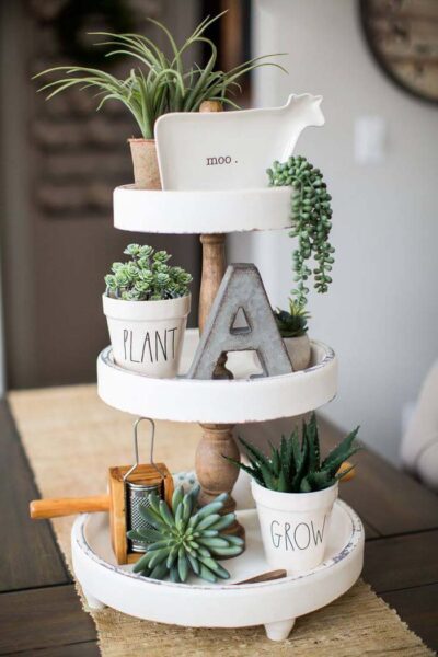 36 Amazing Farmhouse Style Tray Decor Ideas For Your Home