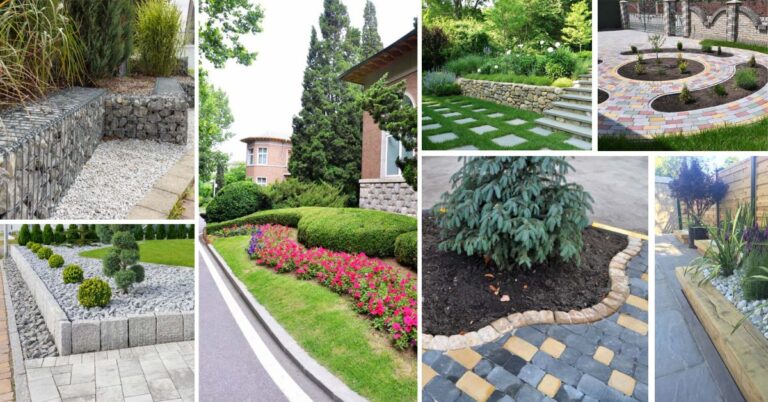 25 Modern Garden Edging Ideas To Create a Unique Look