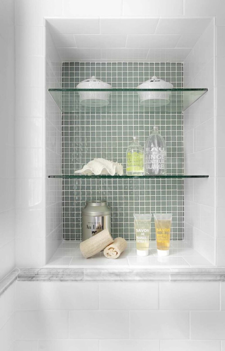 29 Inspiring Built-in Bathroom Shelf and Storage Ideas To Maximize Your ...