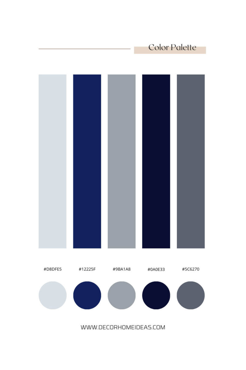 18 Relaxing Blue Bedroom Color Schemes for Your Personal Oasis
