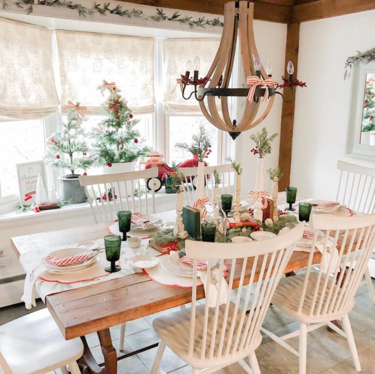 Deck the Halls: 25 Enchanting Christmas Table Decorations to Transform ...
