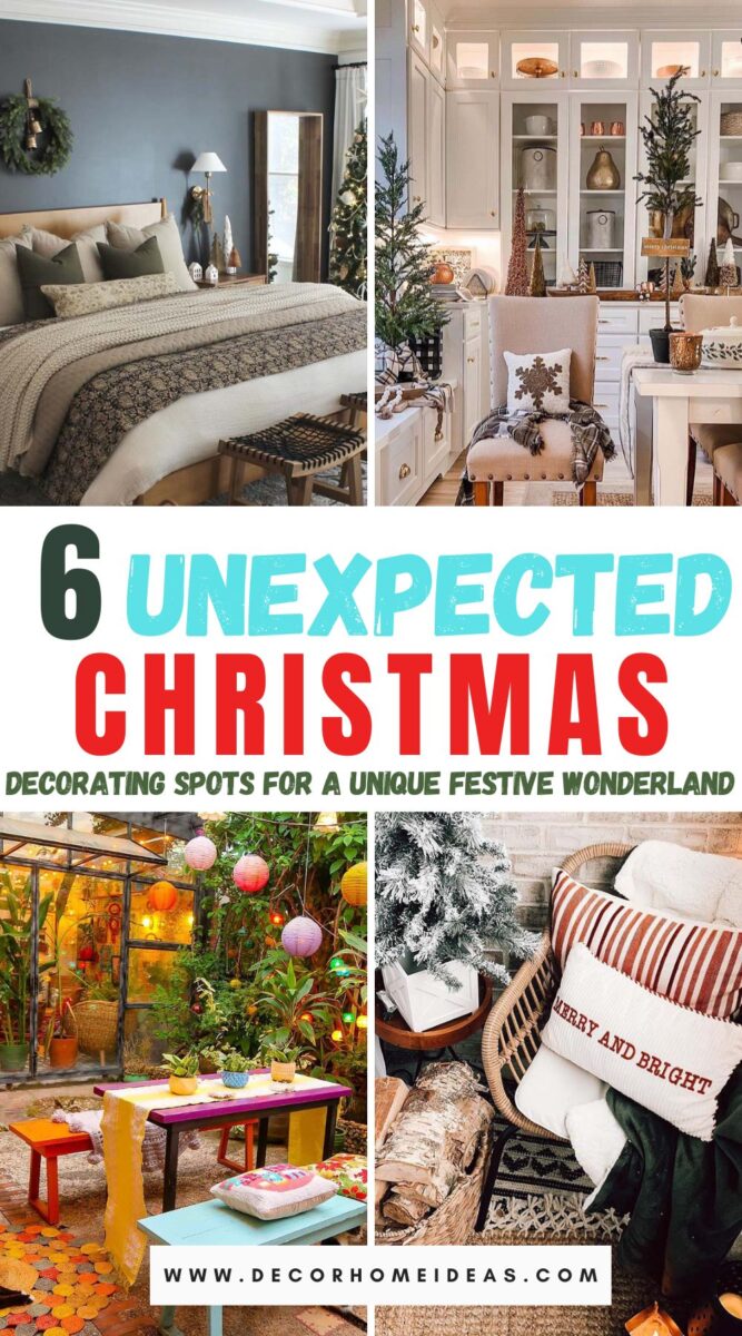 6 Unexpected Christmas Decorating Spots for a Unique Festive Wonderland