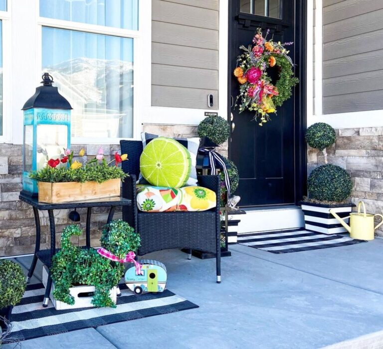 27 Spring Porch Decor Ideas: Elevate Your Outdoor Space with Seasonal Charm