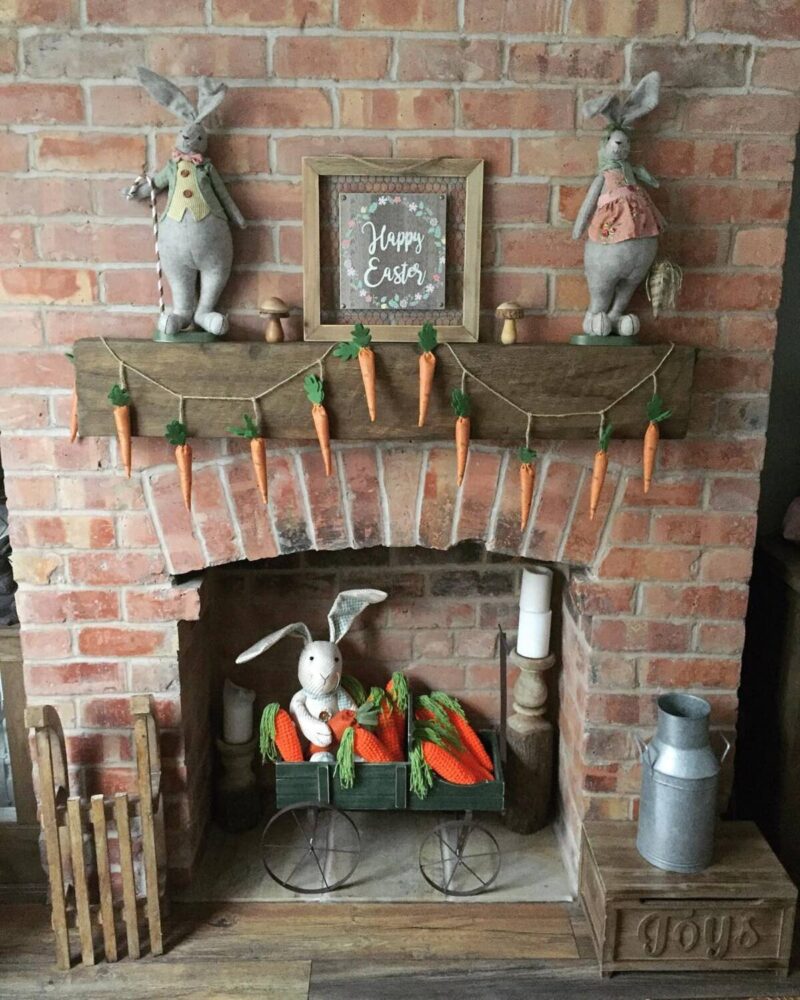 24 Rustic Easter Decor Ideas To Infuse Your Home With Springtime Charm