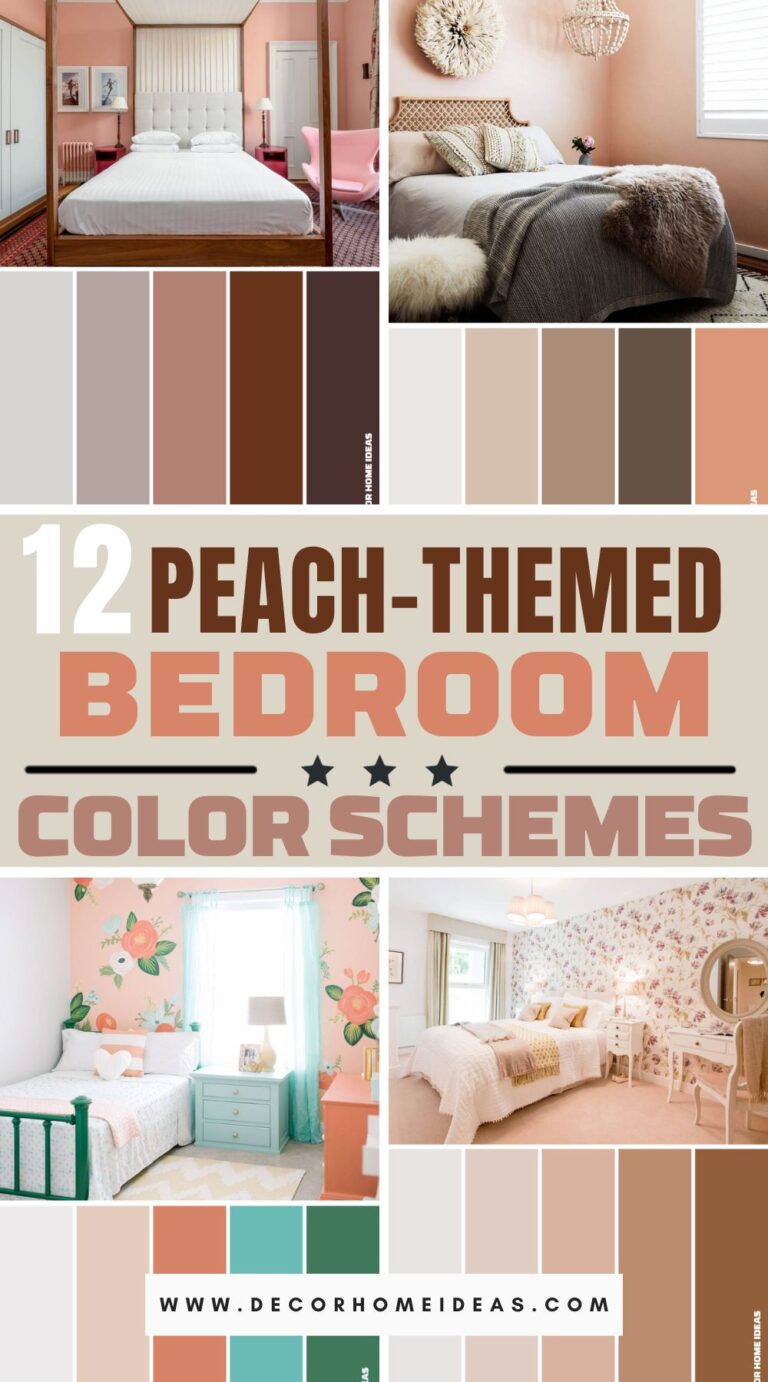 12 Best Peach-Themed Bedroom Ideas for the Coziest, Dreamiest Space