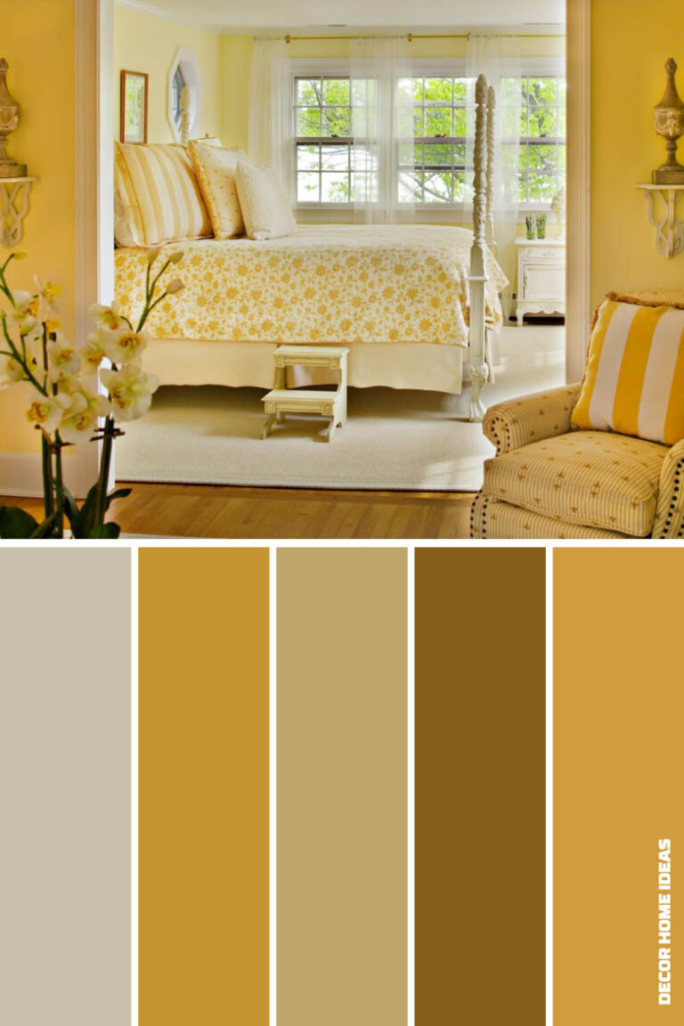 12 Creative Yellow Bedroom Color Combinations for a Cheerful Ambiance