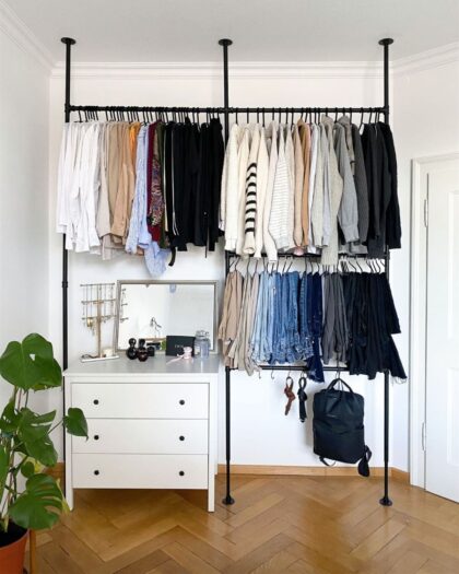 18 Ingenious Open Closet Concepts for Effortless Dressing