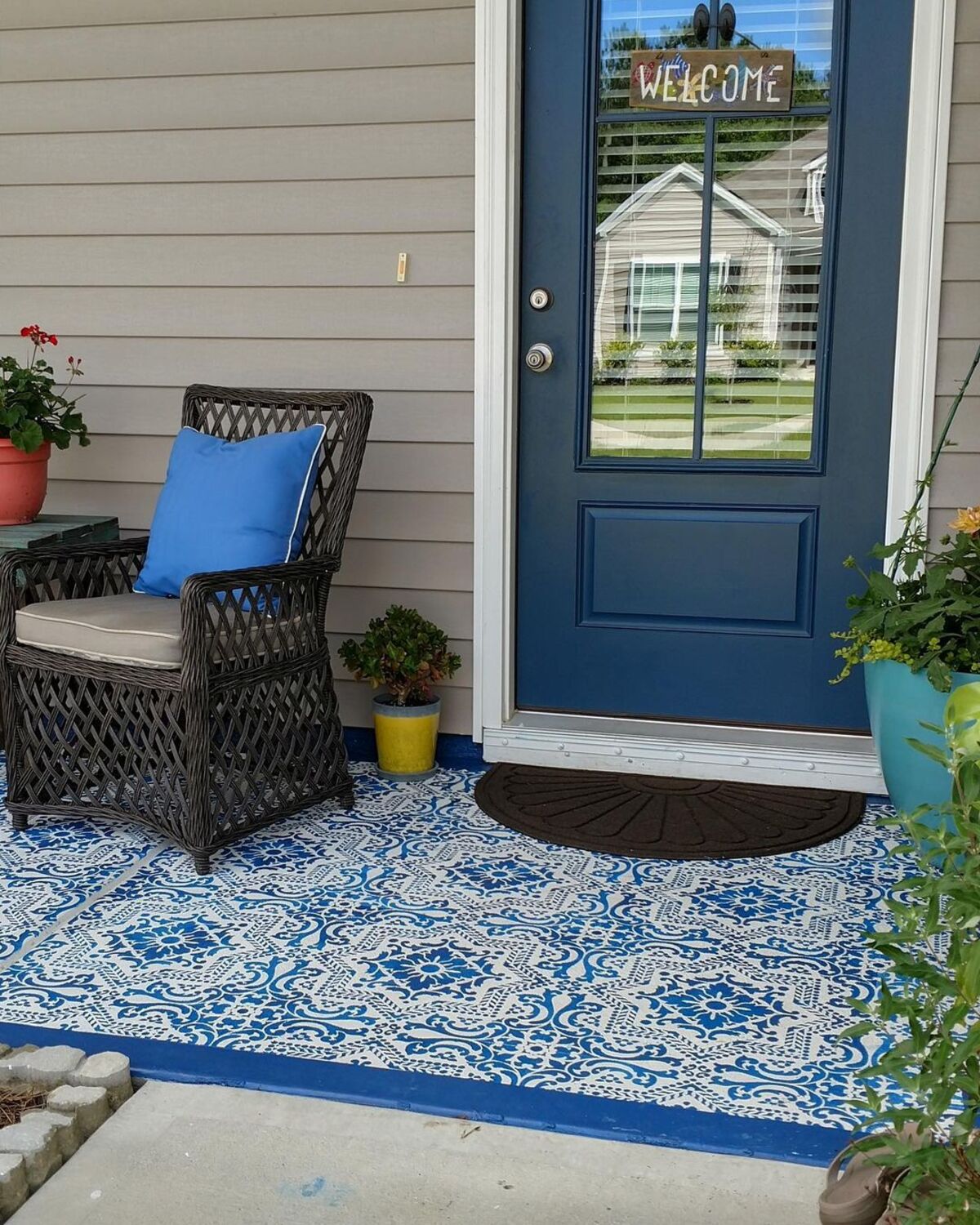 15 Painted Porch Floor Ideas To Add Colorful Charm to Your Outdoor Space