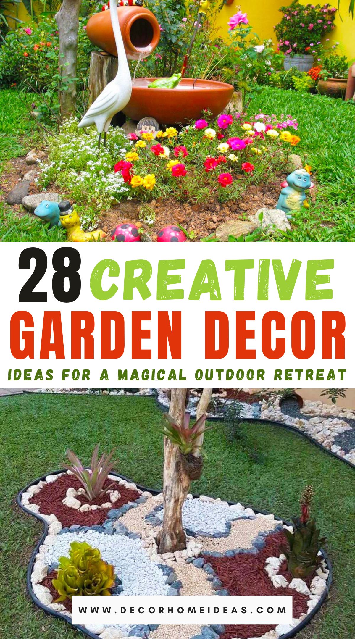 28 Clever Garden Decorations to Enhance Your Green Haven