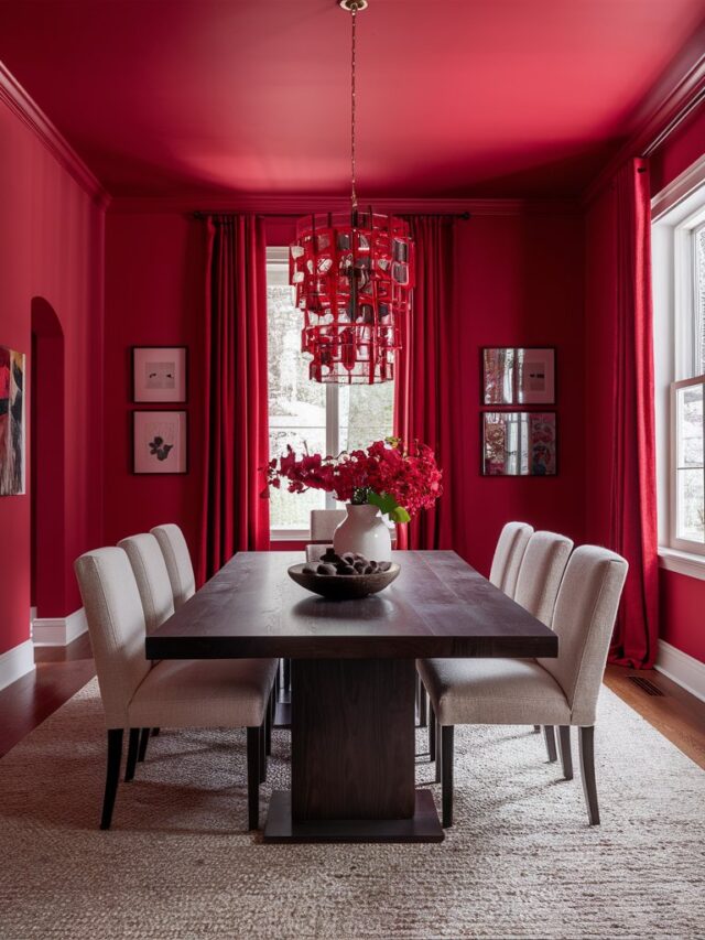 Vibrant Cherry Red Paint Shades from Trusted Brands to Lighten Any Room