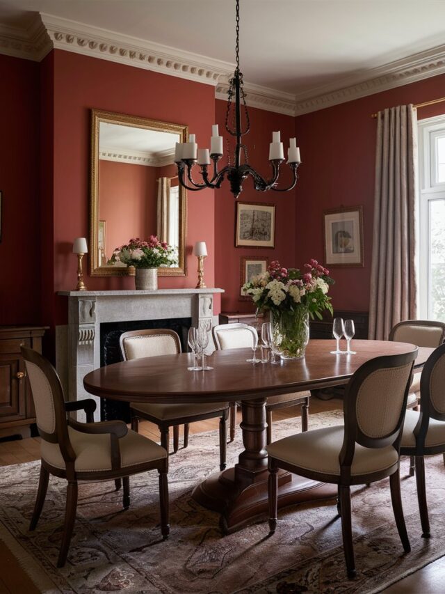 Striking Crimson Paint Colors from Designer-Favorite Paint Brands