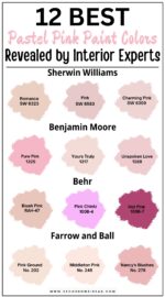 Pastel Pink Paint Colors Designers Love for Soft, Sweet Spaces