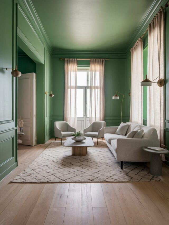 12 Rich Emerald Green Paint Colors That Exude Luxury