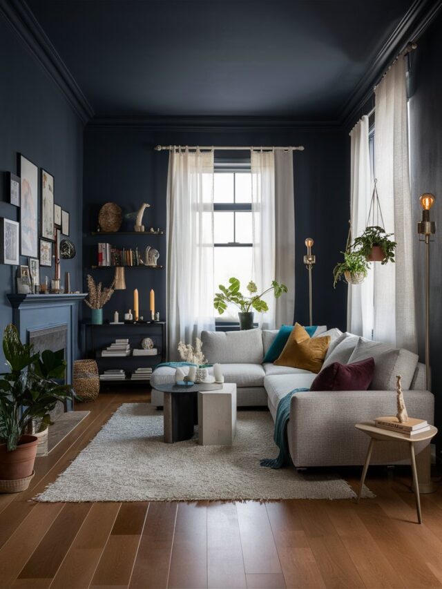 12 Deep Midnight Blue Paint Colors for a Sophisticated Look
