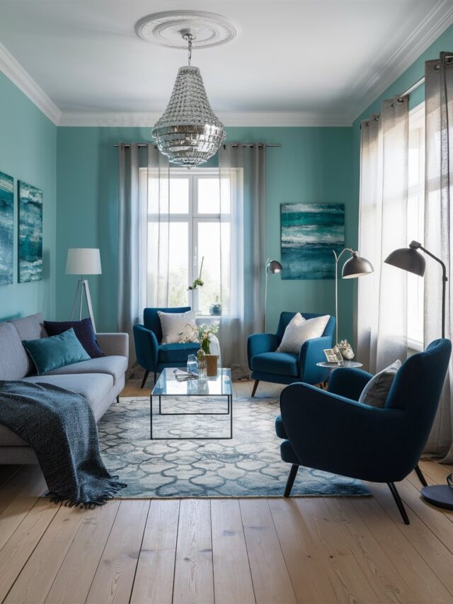12 Refreshing Aqua Paint Colors for a Cool Space