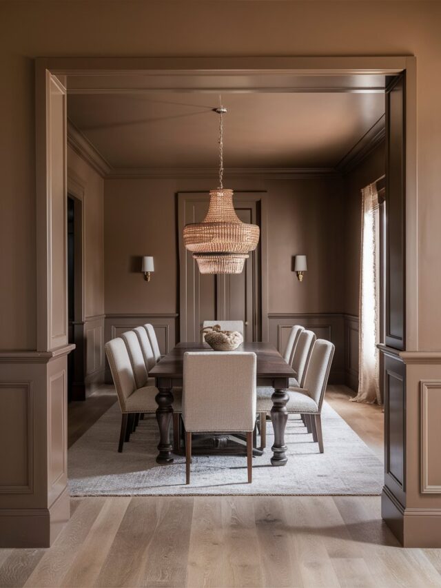 12 Rich Chocolate Brown Paint Colors to Try Now
