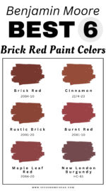 Brick Red Paint Colors by Benjamin Moore That Instantly Warm Your Home