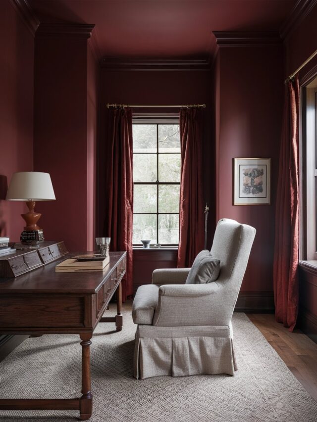 Farrow & Ball Burgundy Paint Colors That Add Depth and Luxury