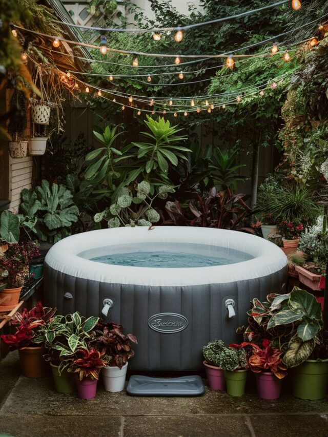 27 Hot Tub Garden Ideas for a Luxurious Backyard Look Without Overspending