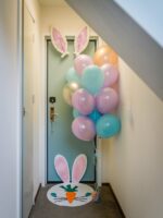 27 Bunny-Themed Easter Door Decorations for a Hoppy Welcome
