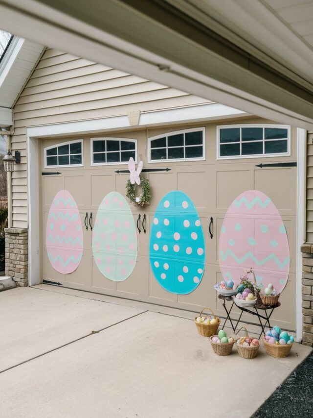29 Charming Easter Door Decorations You’ll Want to Copy