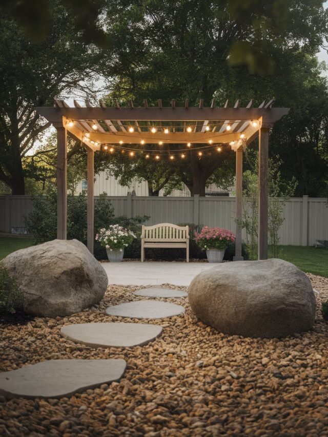 27 Small Garden Landscaping Ideas with Rocks to Create a Budget ...