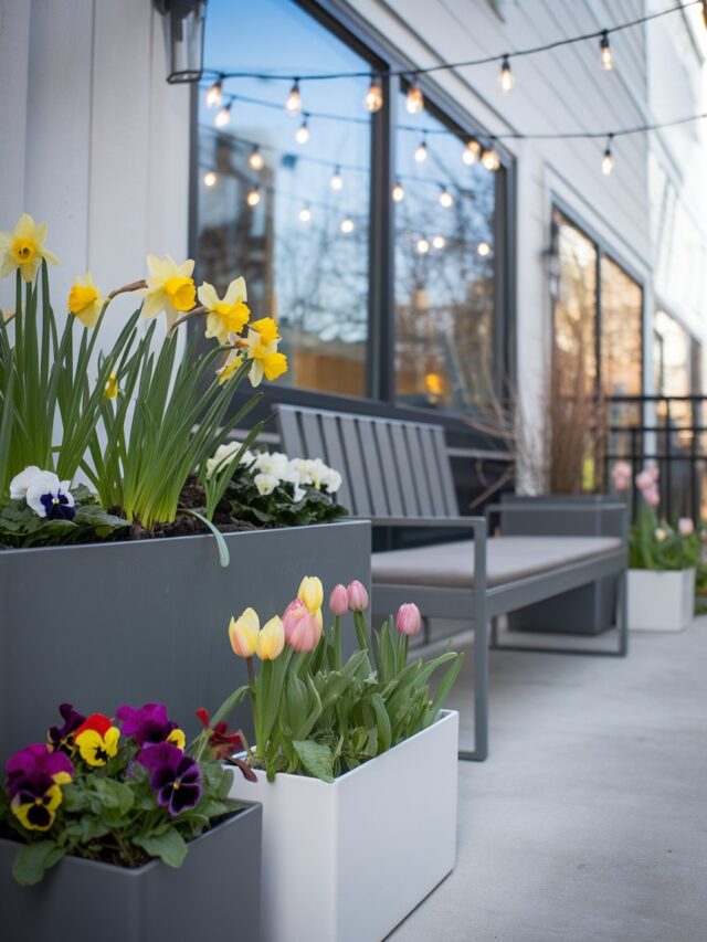 29 Creative Pots & Planters for a Beautiful Spring Porch