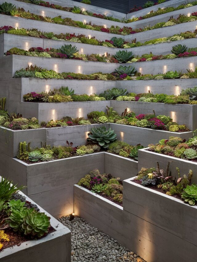 25 Compact Tiered Garden Ideas to Spruce Up Your Outdoor Space Affordably
