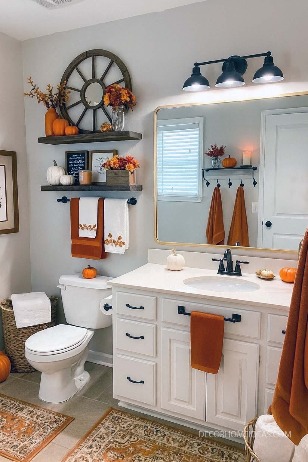 22 Fall Bathroom Decor Ideas To Refresh Your Space
